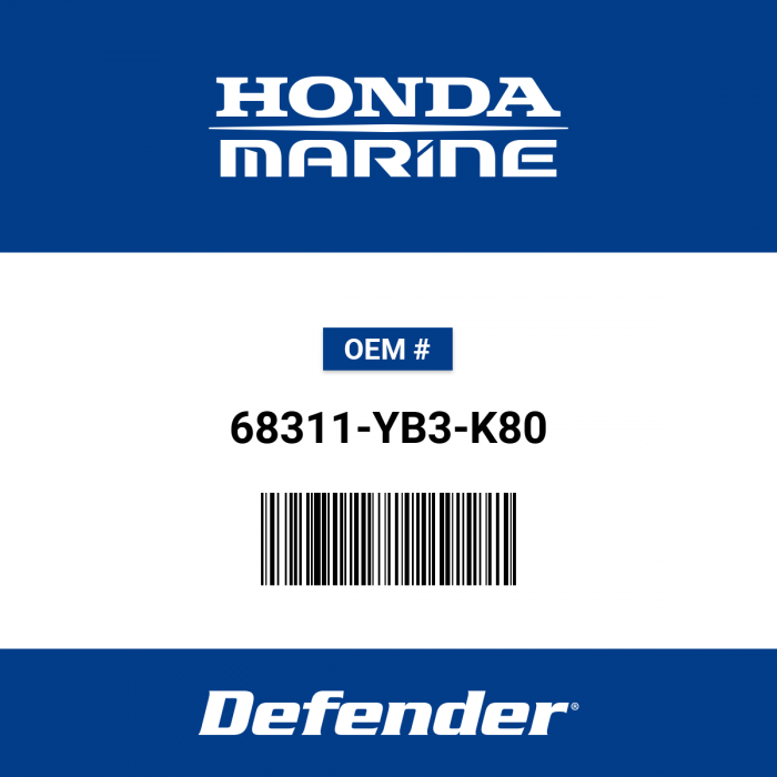 Honda Rub Engine Mounting - 68311-YB3-K80 | Defender Marine