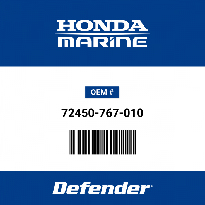 Honda Auger Left - 72450-767-010 | Defender Marine