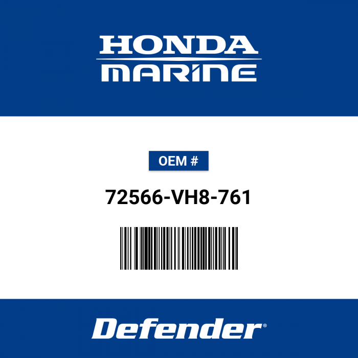 Honda Cover Nut - 72566-VH8-761 | Defender Marine