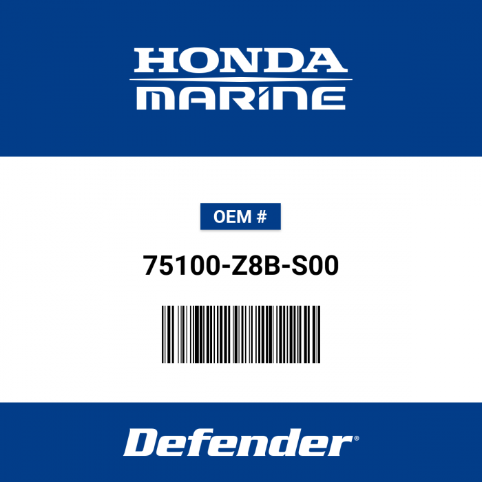 Honda Brake Assembly - 75100-Z8B-S00 | Defender Marine