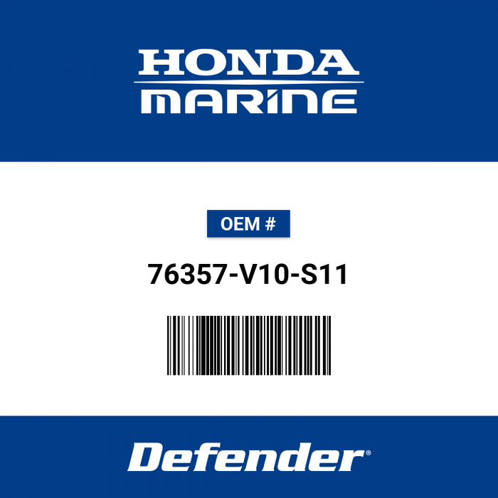 Honda Case Front Chute - 76357-V10-S11 | Defender Marine