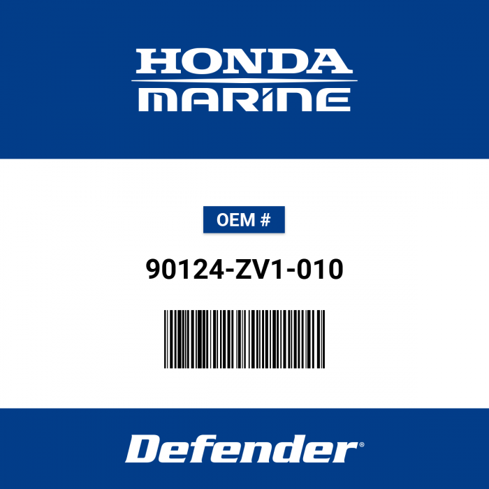 Honda Bolt Special (6 x 34) - 90124-ZV1-010 | Defender Marine