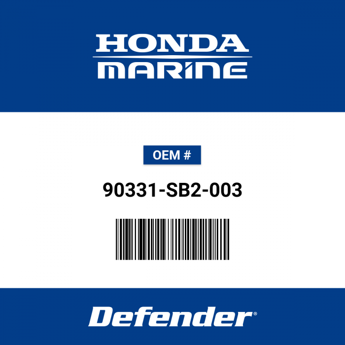 Honda Nut Speed - 90331-SB2-003 | Defender Marine