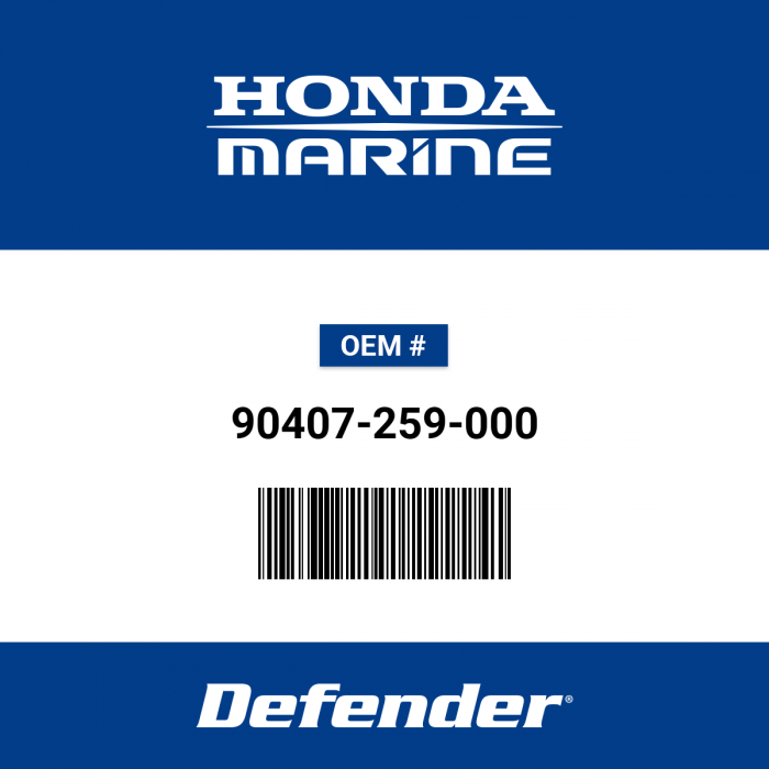 Honda Gasket Drain Valve (12.5X20) - 90407-259-000 | Defender Marine