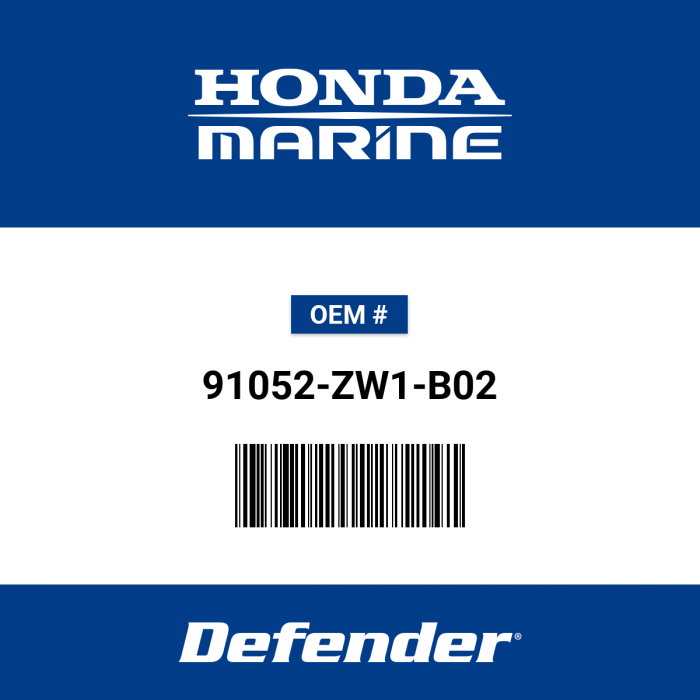 Honda Bearing Needle - 91052-ZW1-B02 | Defender Marine