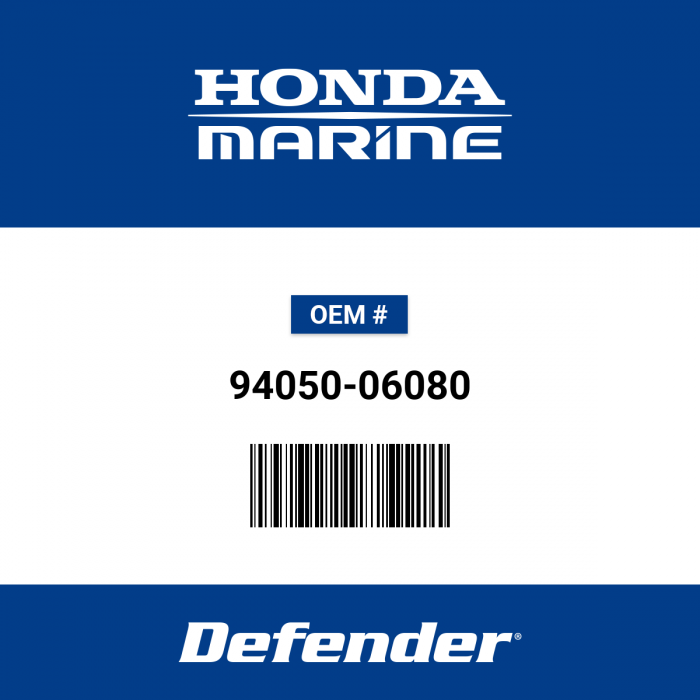 Honda Nut Flange (6MM) - 94050-06080 | Defender Marine