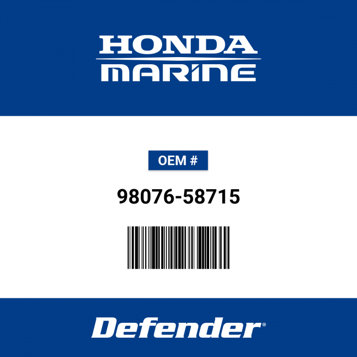 Honda Spark Plug (BPR8HSA) (NGK) - 98076-58715 | Defender Marine