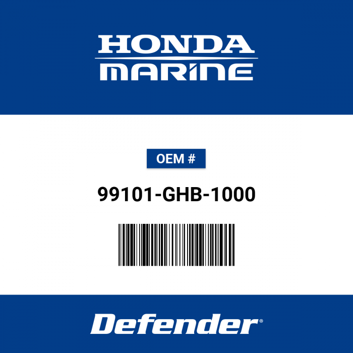 Honda Jet Main (#100) - 99101-GHB1000 | Defender Marine