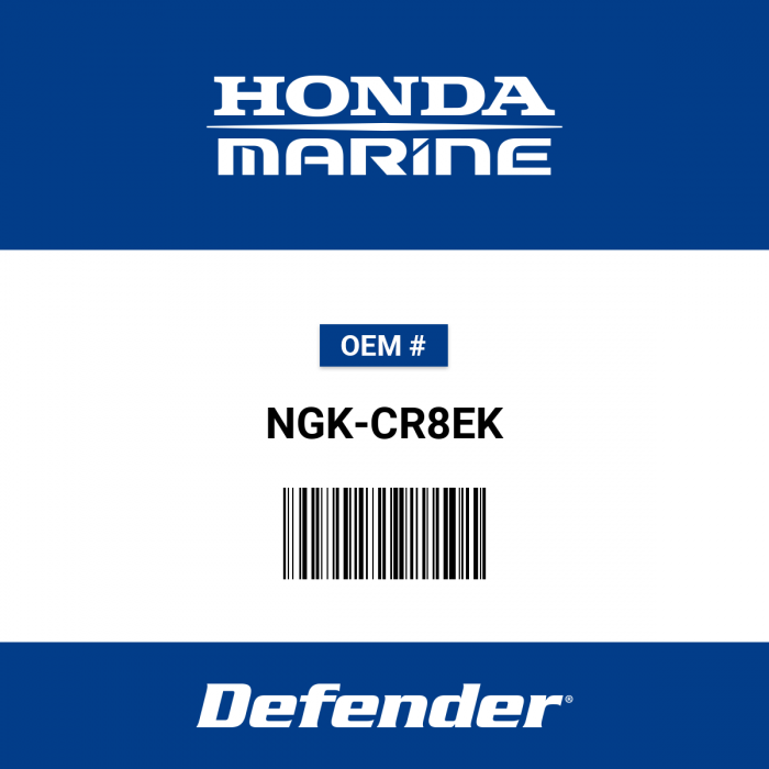 Honda Spark Plug (Cr8Ek) - NGK-CR8EK | Defender Marine