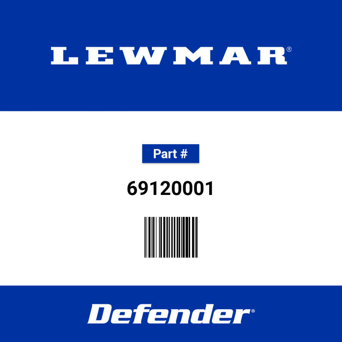 Lewmar Vx2/3 Go Deck Unit 6/7 mm 1/4" - 69120001 | Defender Marine