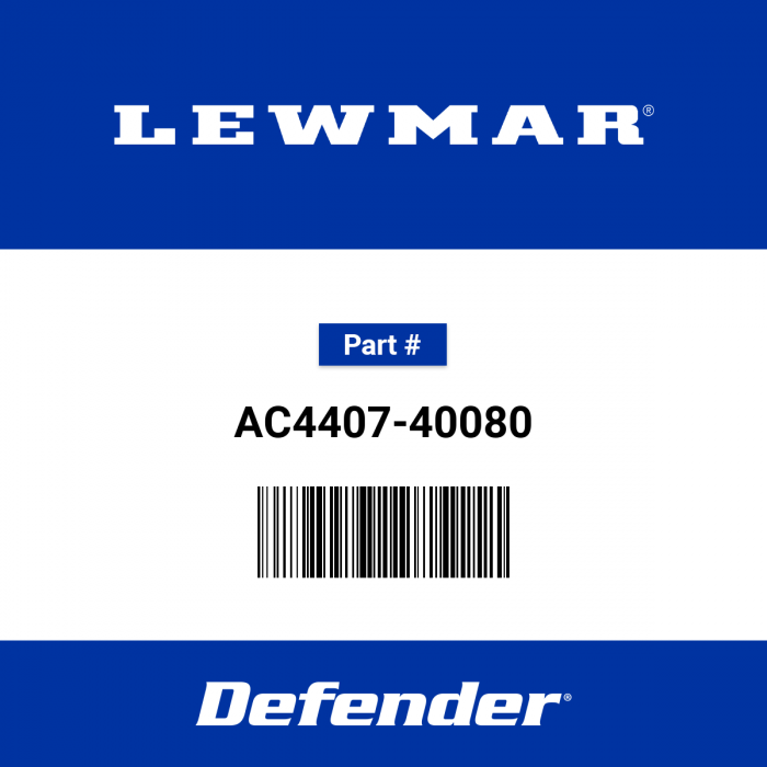 Lewmar 1/2" Shackle 4000 lbs Work Ld - AC4407-40080 | Defender Marine