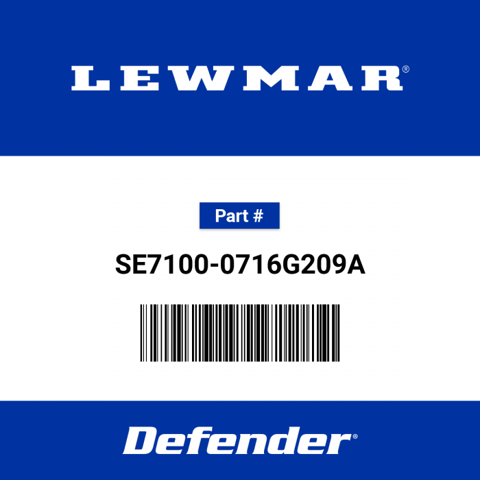 Lewmar 7/16" Alloy Shackle 2.75 Ton - SE7100-0716G209A | Defender Marine