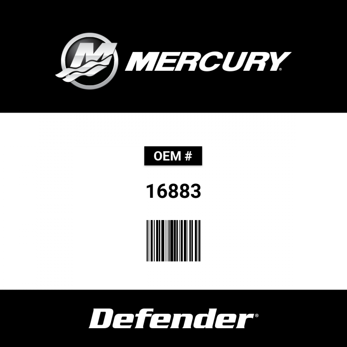Mercury Drum Assembly - 16883 | Defender Marine