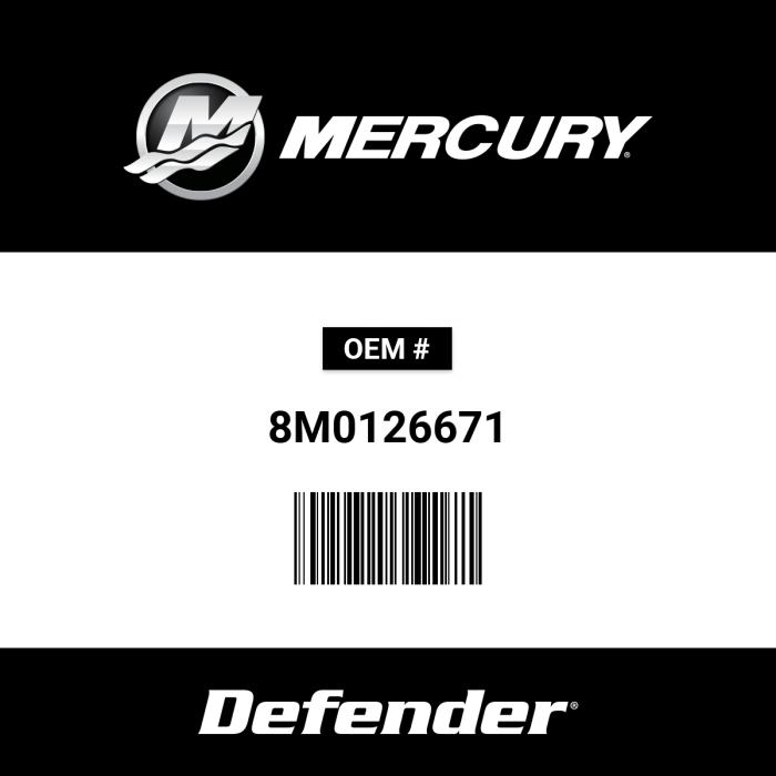 Mercury Anode Kit (Aluminum) - 8M0126671 | Defender Marine