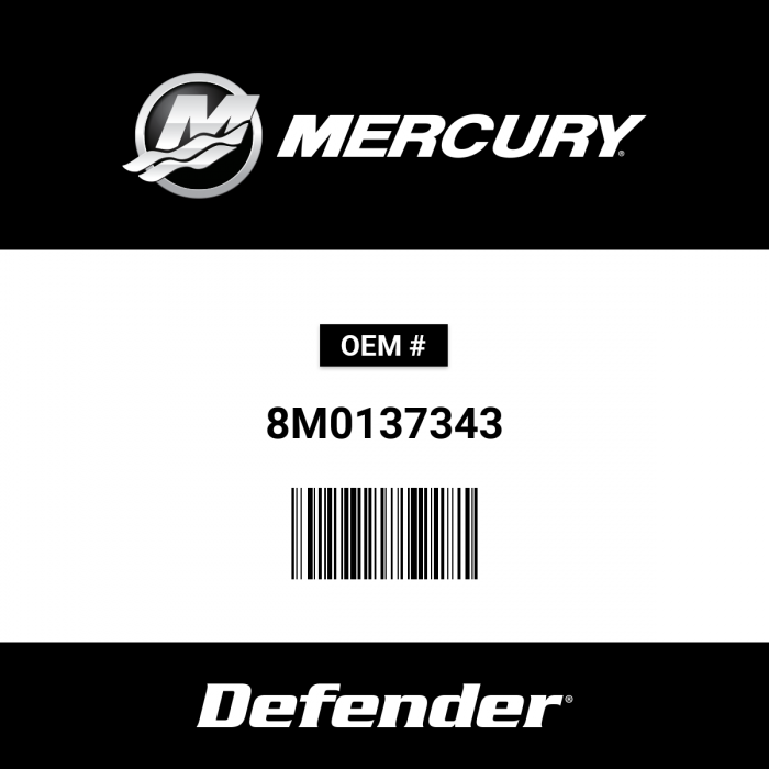 Mercury Bolt - 8M0137343 | Defender Marine