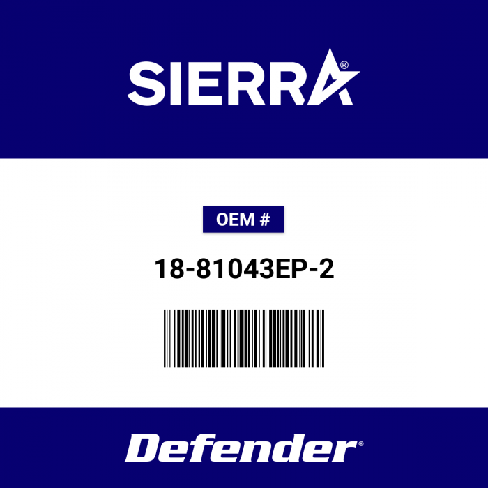 Sierra Suzuki Fuel Line Assembly - Epa - 18-81043EP-2 | Defender Marine