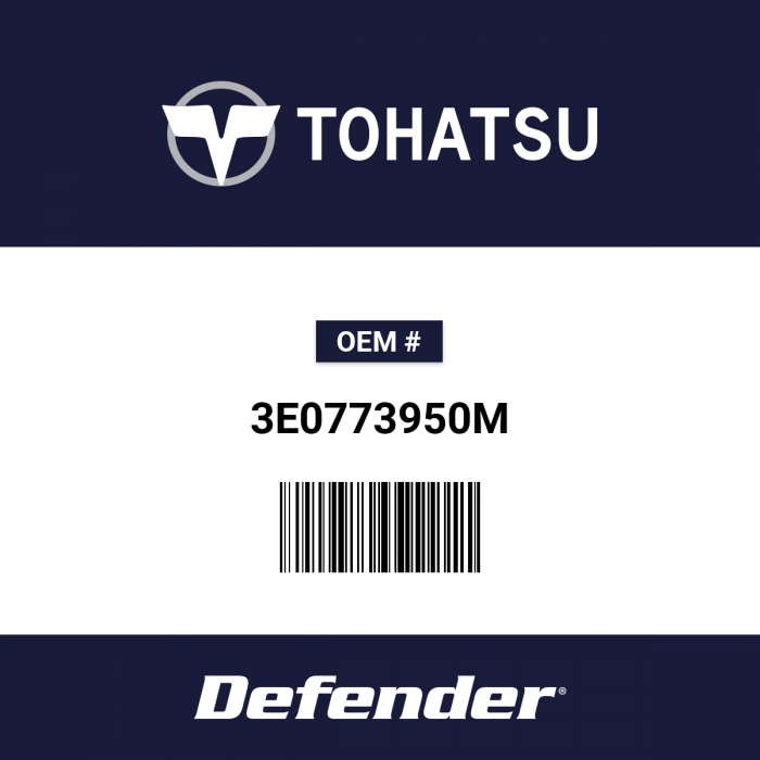 Tohatsu Rod Guide Sub Assembly Trim - 3E0773950M | Defender Marine