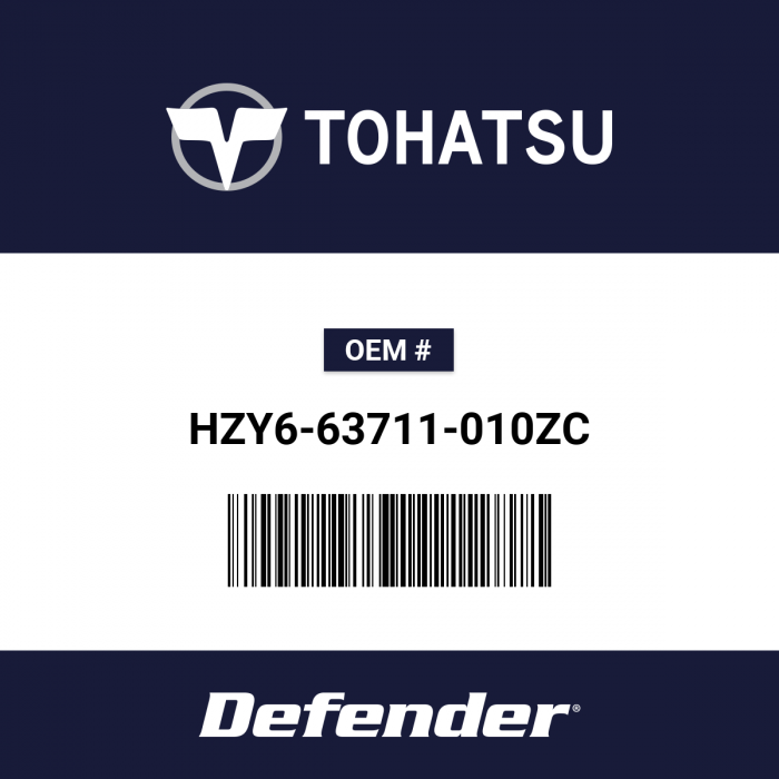 Tohatsu Cover Comp R Engine Under - HZY6-63711-010ZC | Defender Marine
