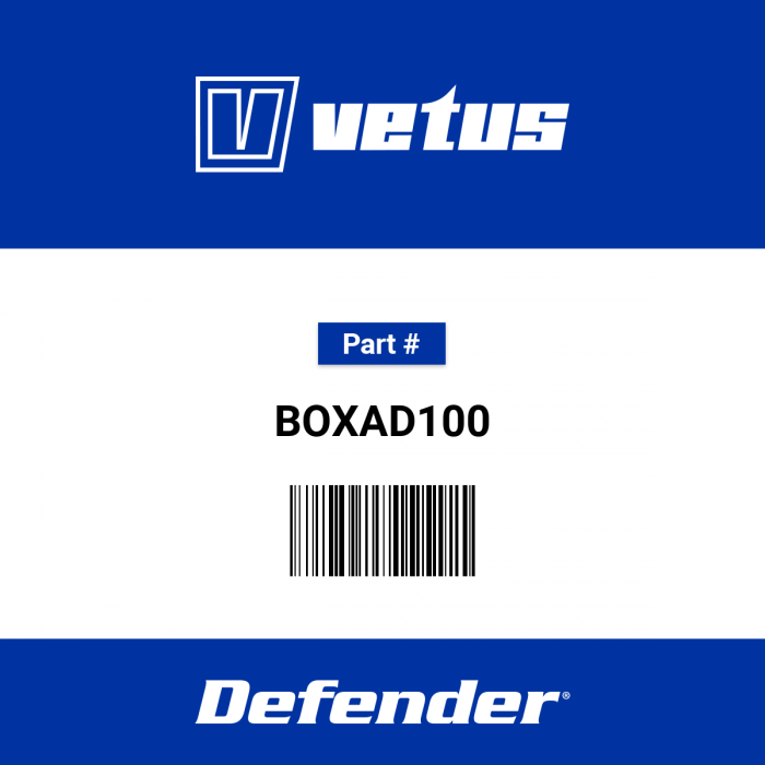Vetus Dorade Box Adapter for Cowl Ventilators 100 mm Id. Deck Thickness ...