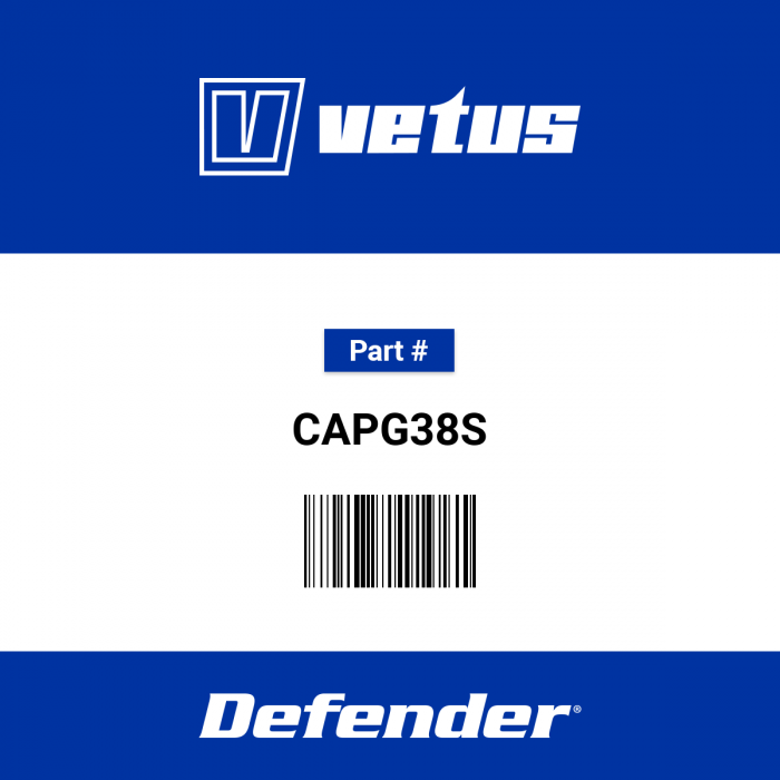 Vetus Stainless Steel Filler Unleaded Petrol Cap - CAPG38S | Defender ...