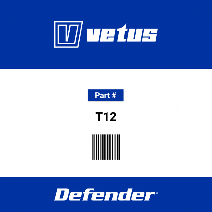 Vetus Flush Mount Electric Horn 12V. Including White Black and Chromium ...