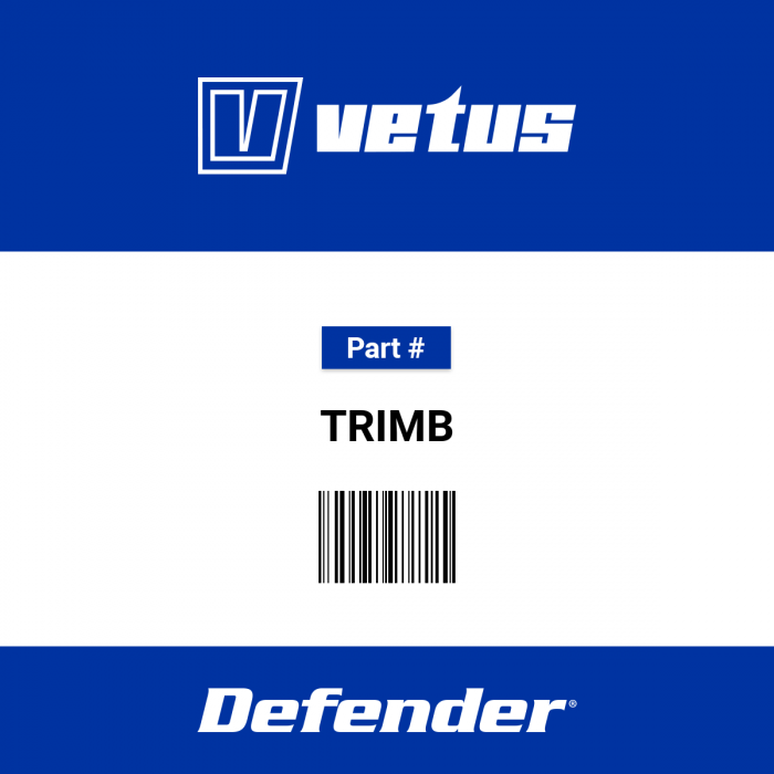 Vetus Trim Meter for Z-Drive 12/24V Black - TRIMB | Defender Marine