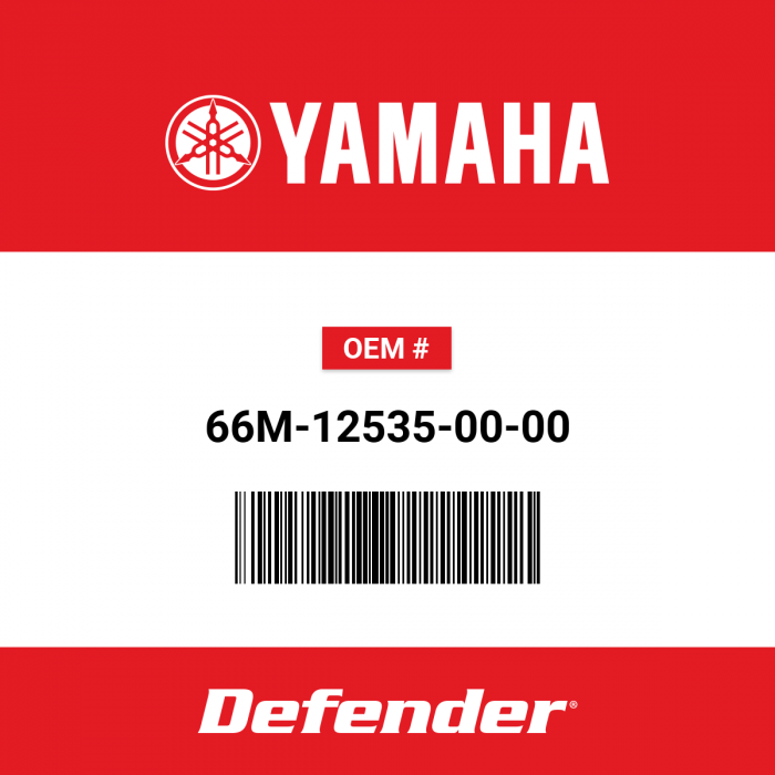 Yamaha Plate - 66M-12535-00-00 | Defender Marine