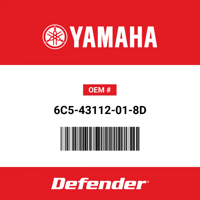 Yamaha Bracket Clamp 2 - 6C5-43112-01-8D | Defender Marine