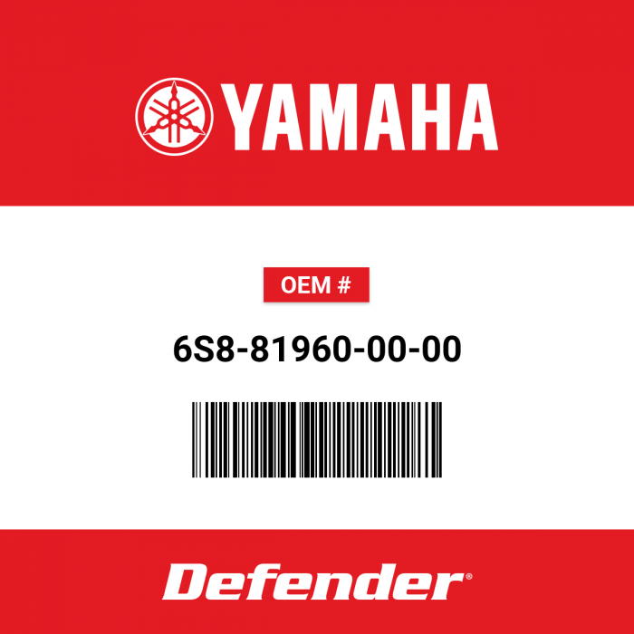 Yamaha Rectifier & Regulator - 6S8-81960-00-00 | Defender Marine