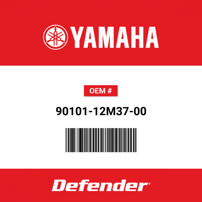 Yamaha Bolt (676) - 90101-12M37-00 | Defender Marine