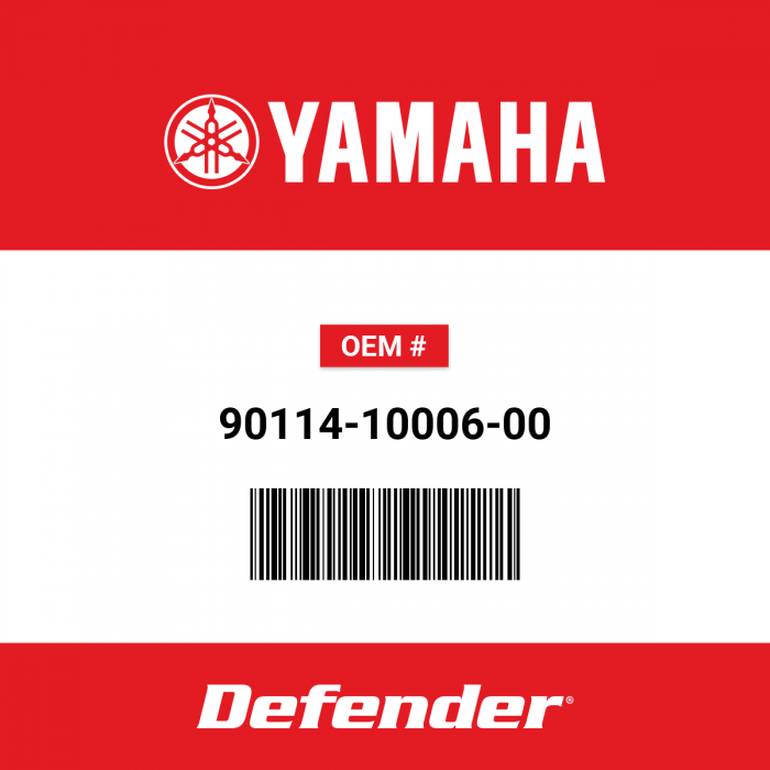 Yamaha Bolt Serration - 90114-10006-00 | Defender Marine
