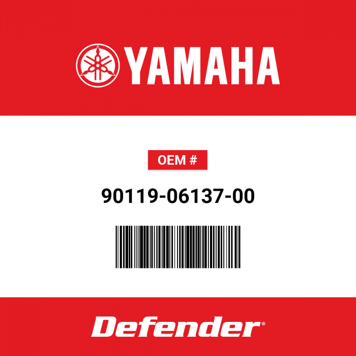 Yamaha Bolt with Washer - 90119-06137-00 | Defender Marine