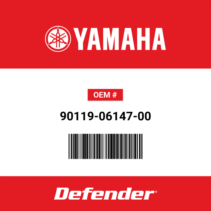 Yamaha Bolt with Washer - 90119-06147-00 | Defender Marine