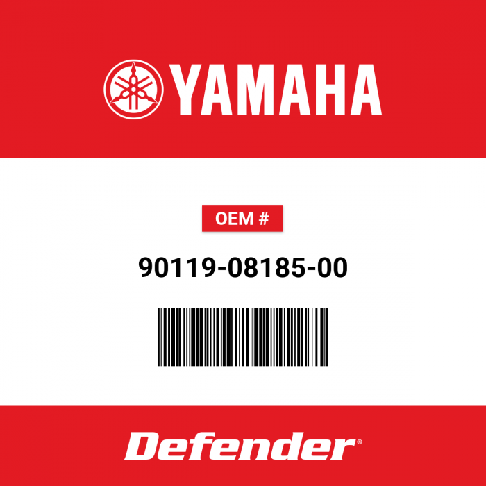 Yamaha Bolt with Washer - 90119-08185-00 | Defender Marine