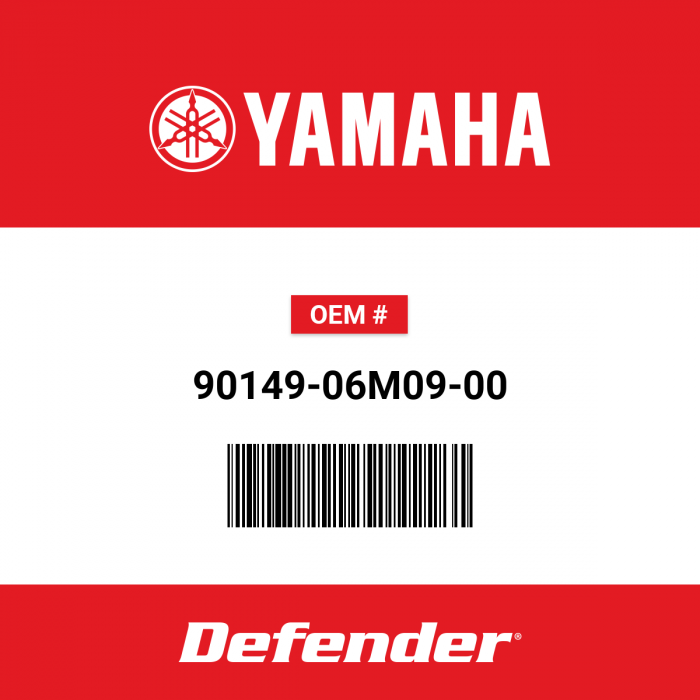 Yamaha Screw - 90149-06M09-00 | Defender Marine