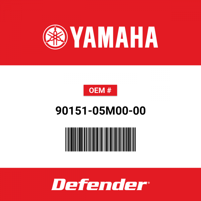 Yamaha Screw CounterSunk - 90151-05M00-00 | Defender Marine