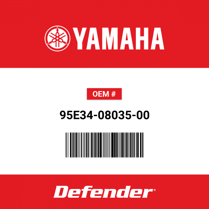 Yamaha Bolt Flange Deep - 95E34-08035-00 | Defender Marine
