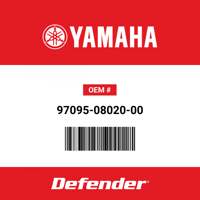 Yamaha Bolt Hexagon - 97095-08020-00 | Defender Marine