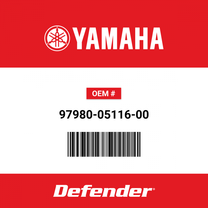 Yamaha Screw Pan Head with Spring - 97980-05116-00 | Defender Marine