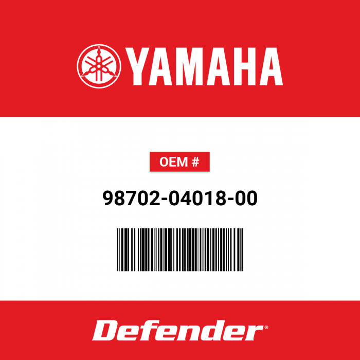 Yamaha Flat Head Screw - 98702-04018-00 | Defender Marine