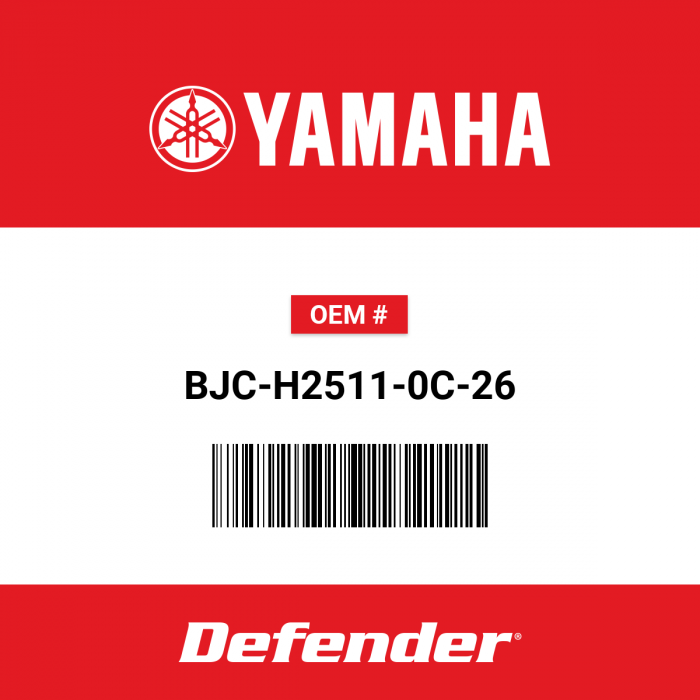 Yamaha Key Main Switch - BJC-H2511-0C-26 | Defender Marine