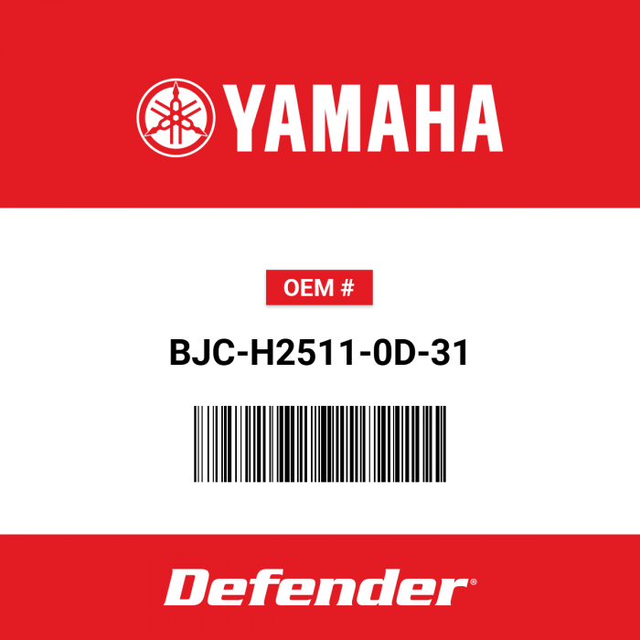 Yamaha Key Main Switch - BJC-H2511-0D-31 | Defender Marine