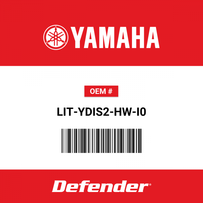 Yamaha YDIS2 Additional Instructions - LIT-YDIS2-HW-I0 | Defender Marine