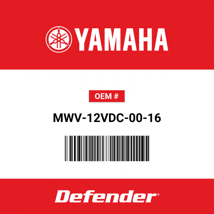 Yamaha DC Outlet 12 Volt - MWV-12VDC-00-16 | Defender Marine