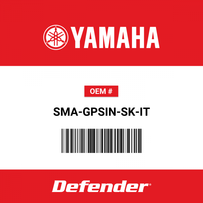 Yamaha GPS Garmin Install Kit - SMA-GPSIN-SK-IT | Defender Marine