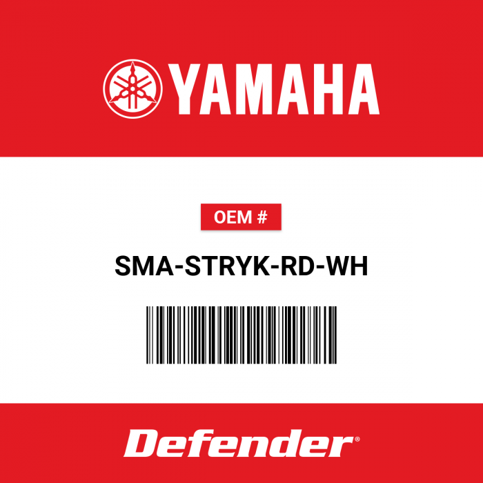 Yamaha Stryke Ski Trail Kit Red/White - SMA-STRYK-RD-WH | Defender Marine