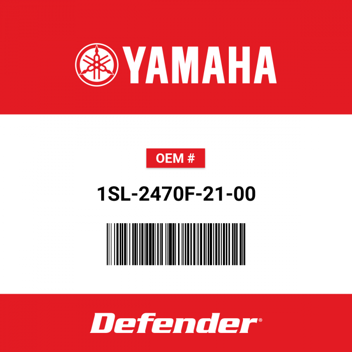 Yamaha Seat Cover Complete - 1SL-2470F-21-00 | Defender Marine