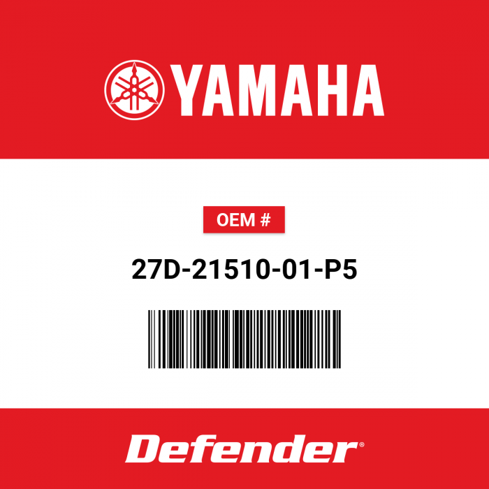 Yamaha Front Fender Complete - 27D-21510-01-P5 | Defender Marine
