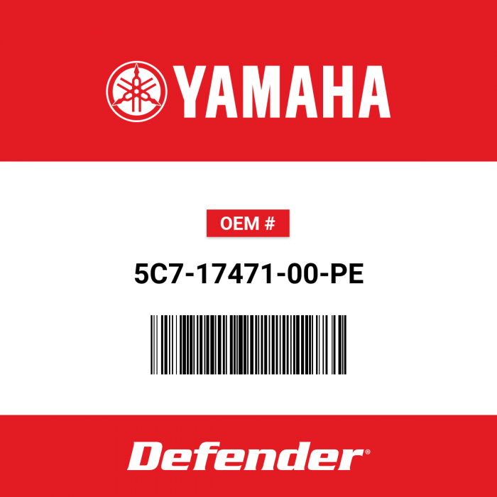 Yamaha Plate Cover - 5C7-17471-00-PE | Defender Marine