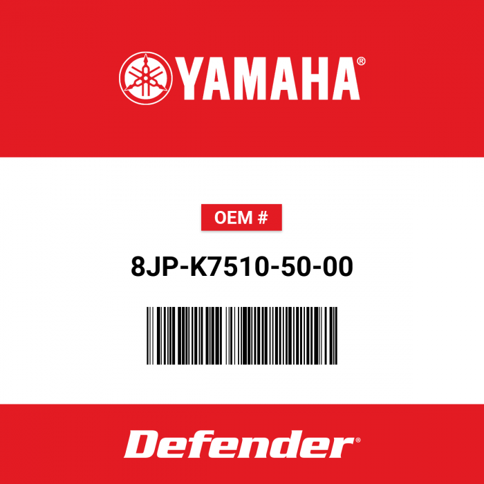 Yamaha Front Bumper Comp - 8JP-K7510-50-00 | Defender Marine